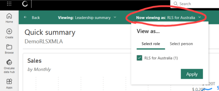 Setting up RLS on a Direct Lake Semantic Model | Datasturdy Consulting