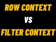 Understanding Row Context and Filter Context in DAX | Datasturdy Consulting