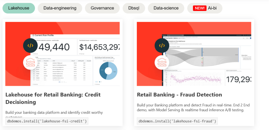 Getting Started with dbdemos: Supercharge Your Learning Experience on Databricks | Datasturdy ...