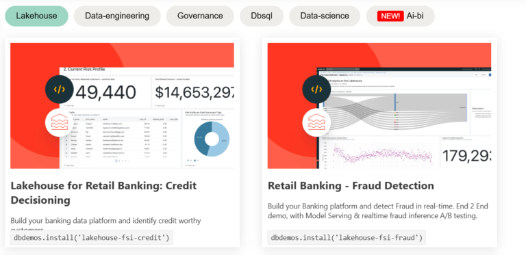 Getting Started with dbdemos: Supercharge Your Learning Experience on Databricks | Datasturdy ...